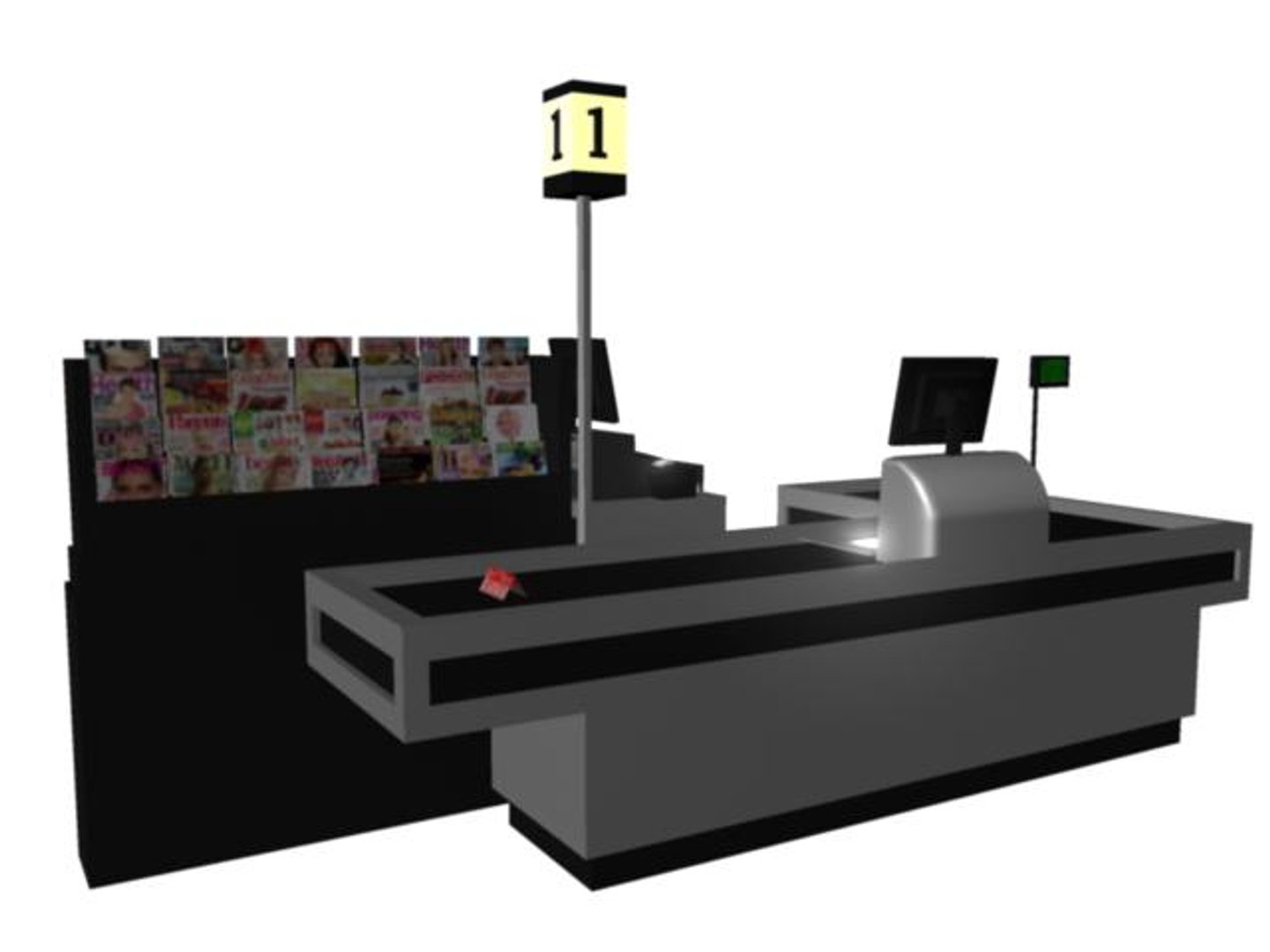 Cash Counter Supermarket Ma