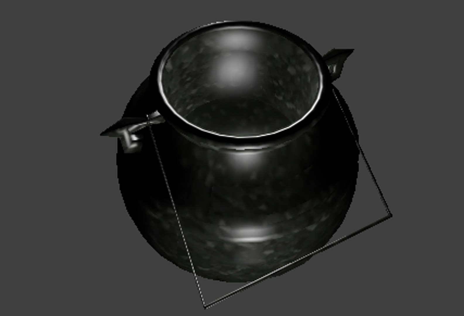 3d Model Of Medieval Kettle