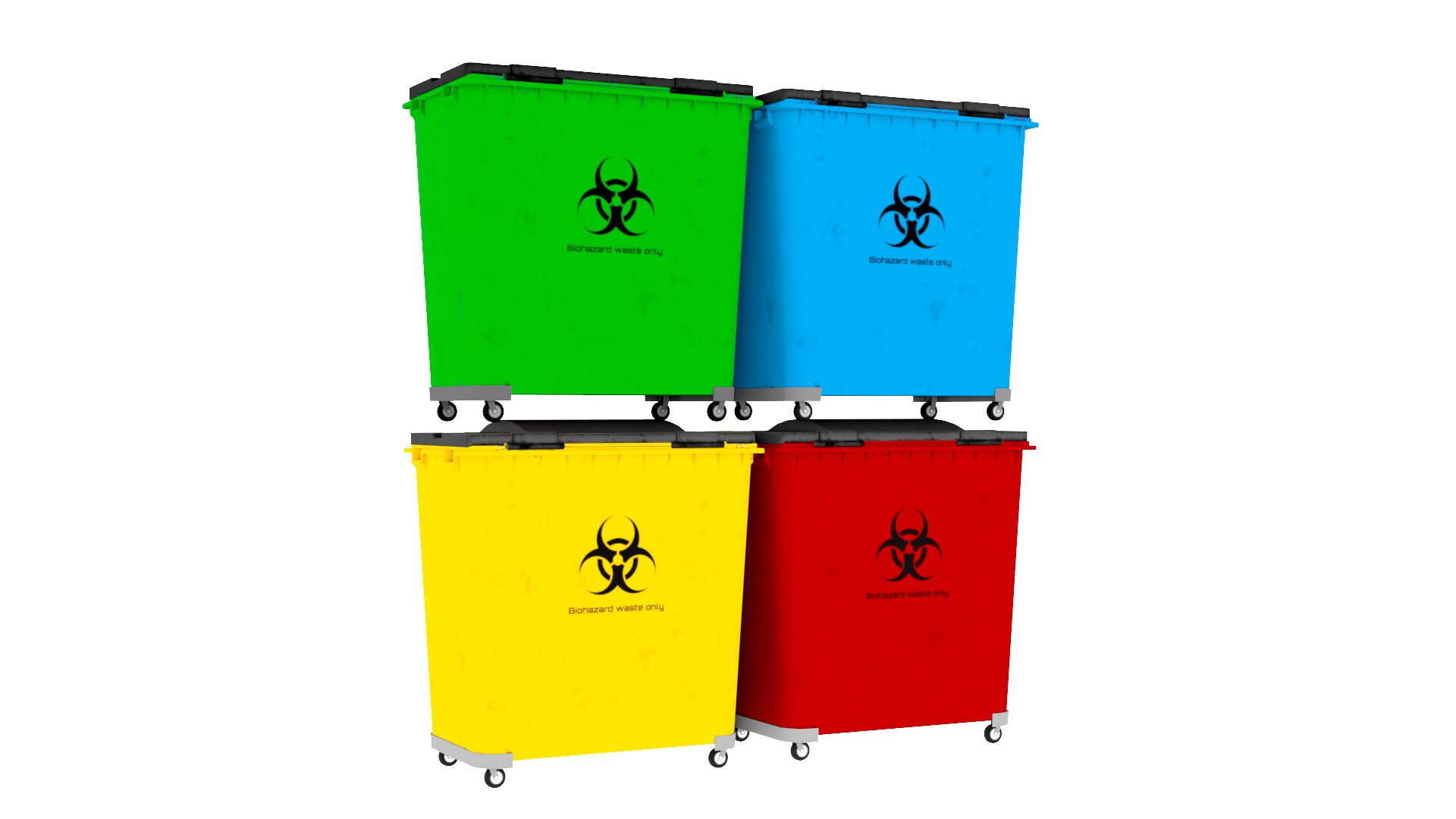 3D Biohazard Container - TurboSquid 2377364