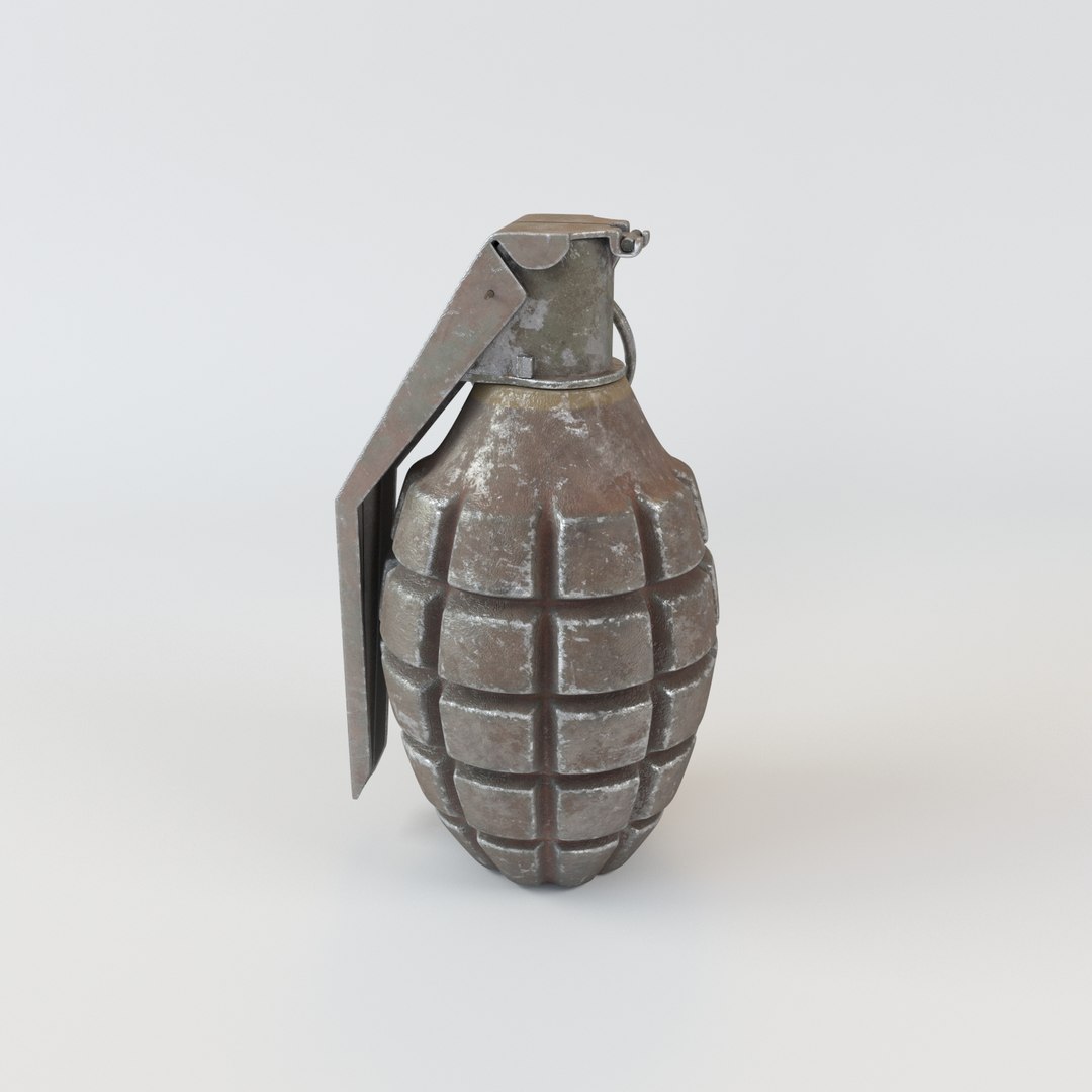 Fragmentation Grenade 3D Model - TurboSquid 1593962