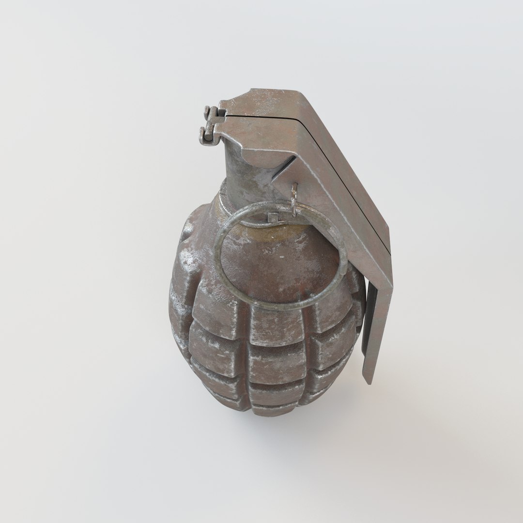 Fragmentation Grenade 3D Model - TurboSquid 1593962