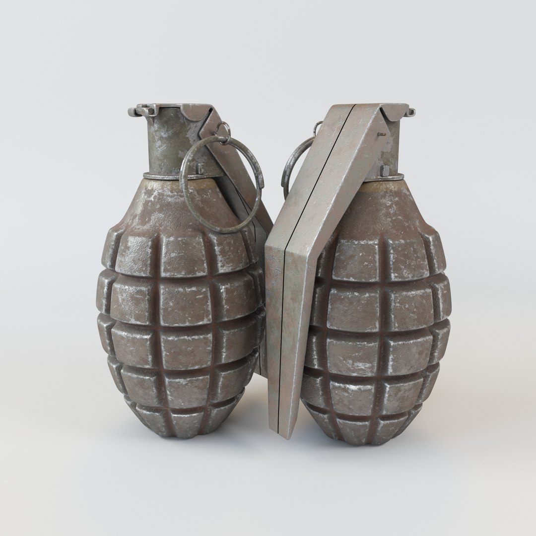 Fragmentation Grenade 3D Model - TurboSquid 1593962