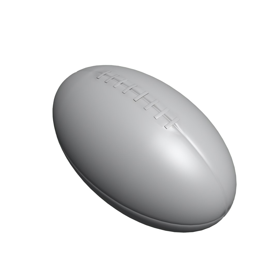 3d football model