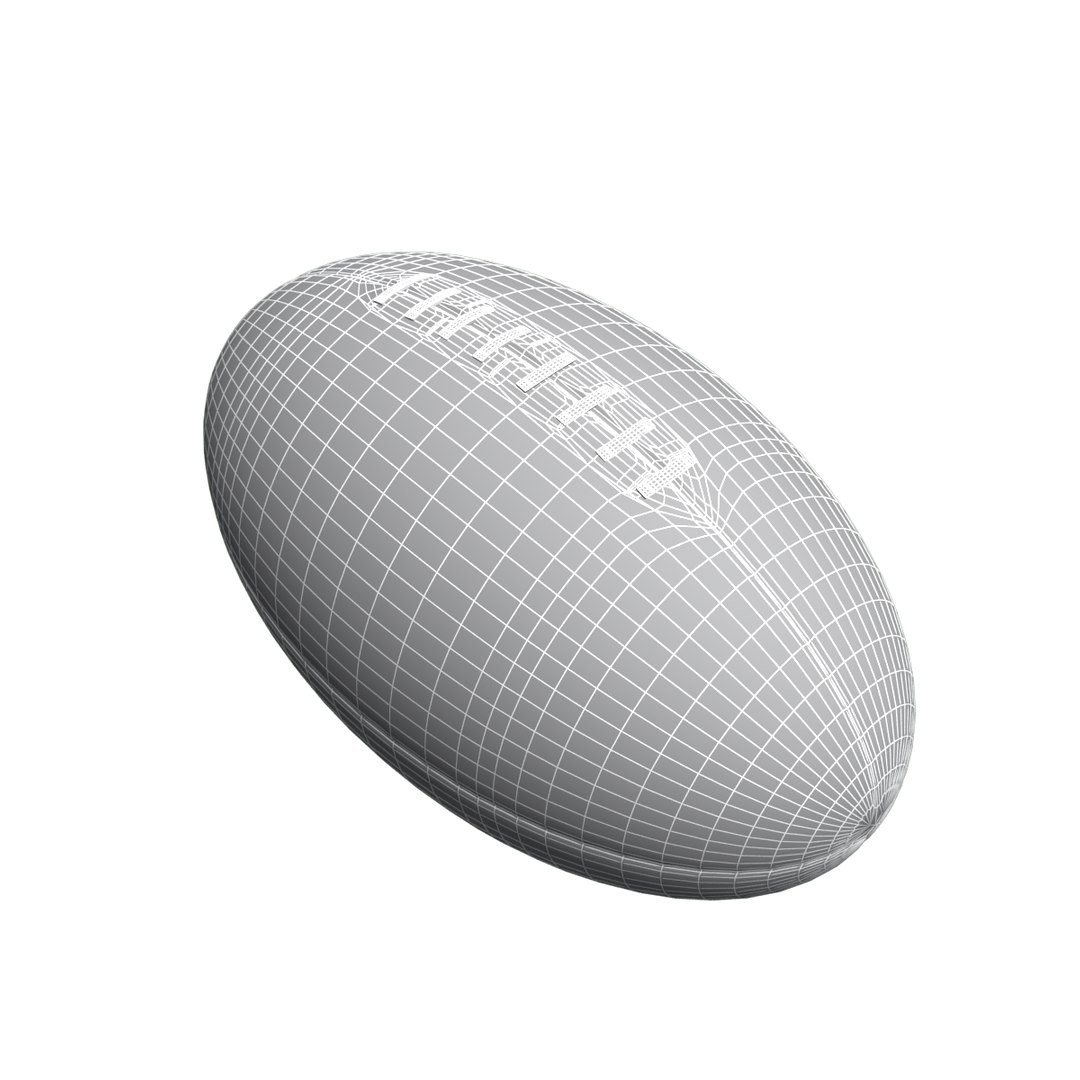 3d football model