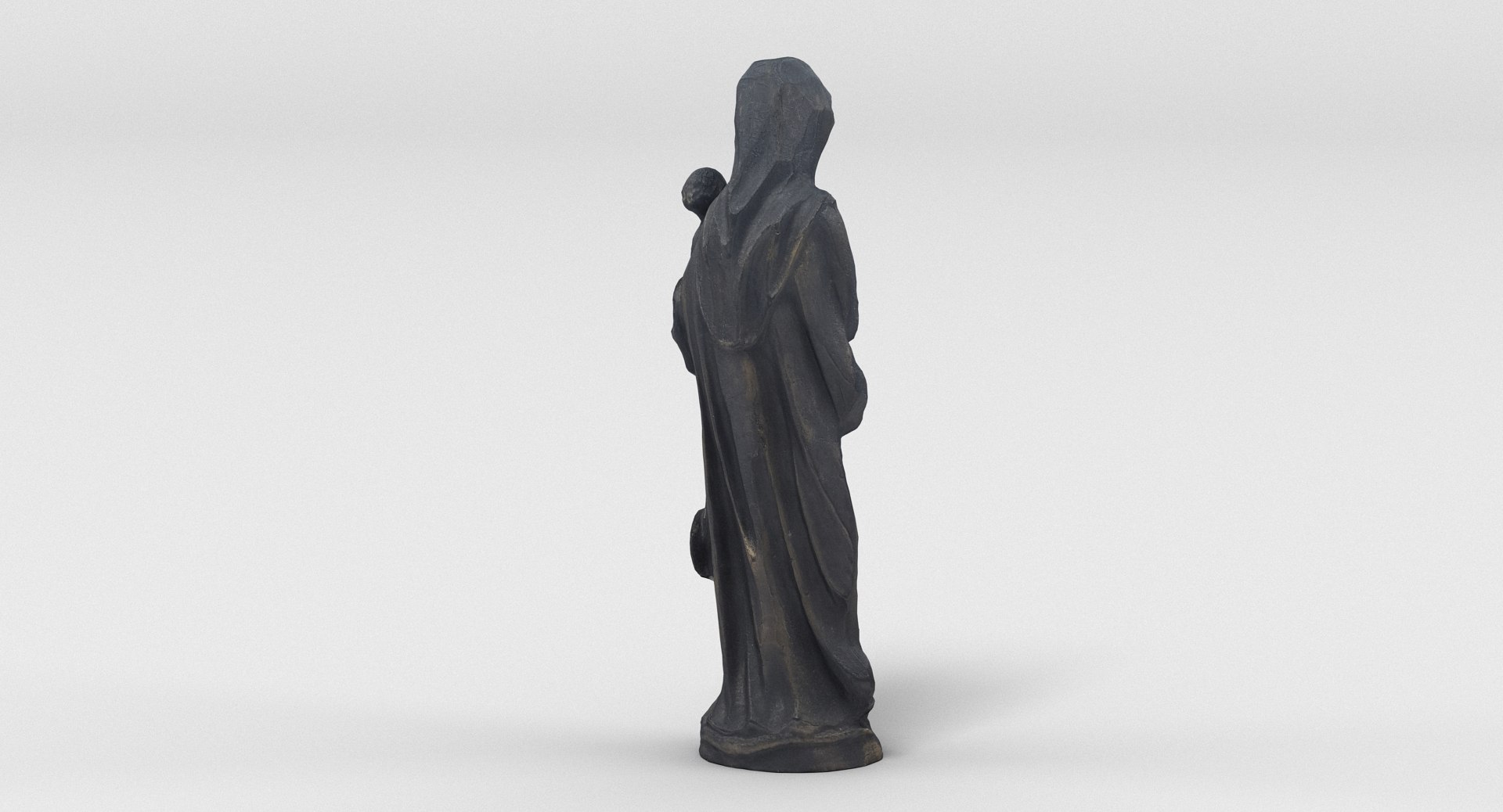 Mother Mary Statue 3D Model - TurboSquid 1361760