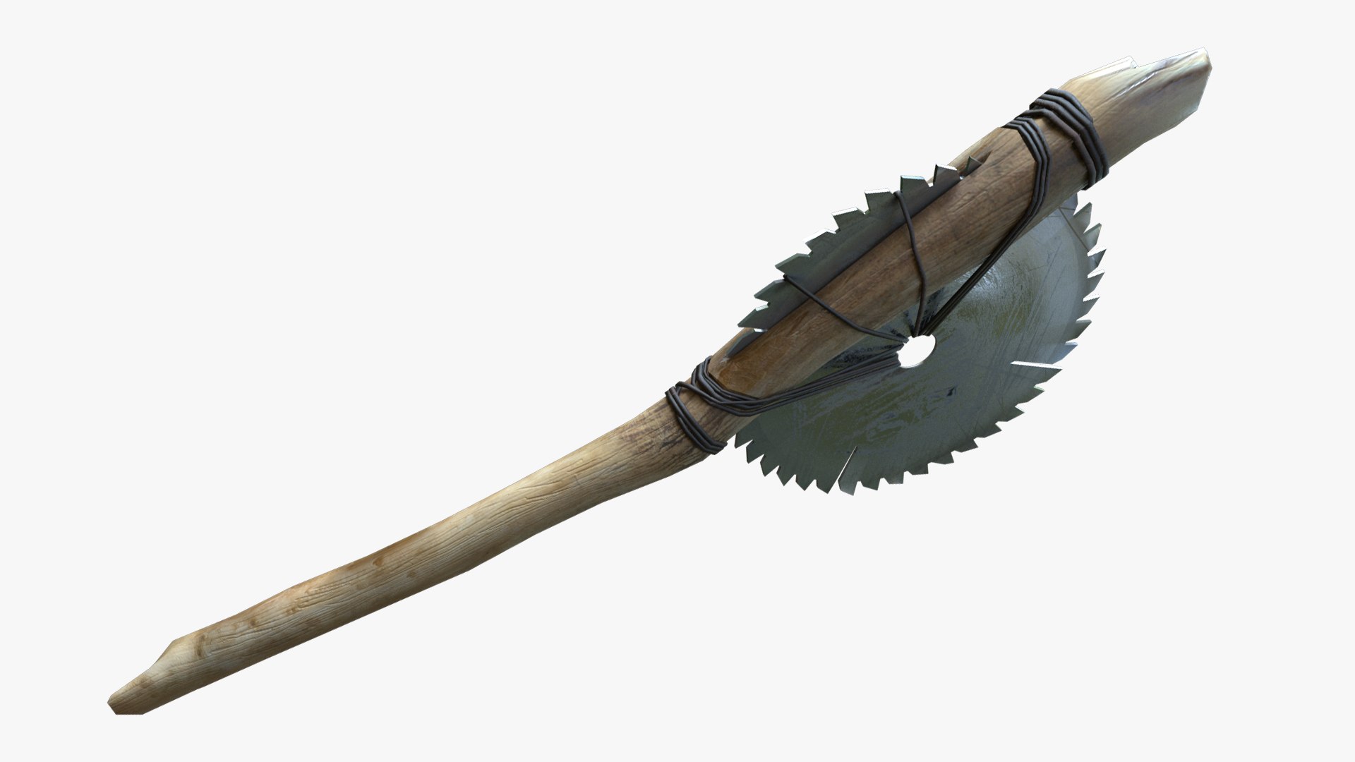 Post-apocalyptic Battle Axe Model - TurboSquid 1935098