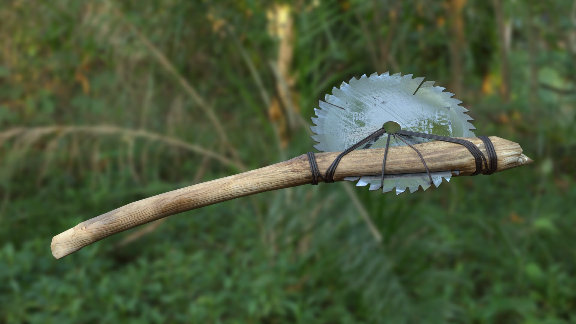 Post-apocalyptic Battle Axe Model - TurboSquid 1935098