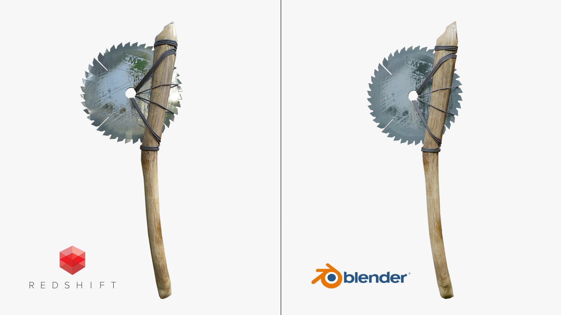 Post-apocalyptic Battle Axe Model - TurboSquid 1935098