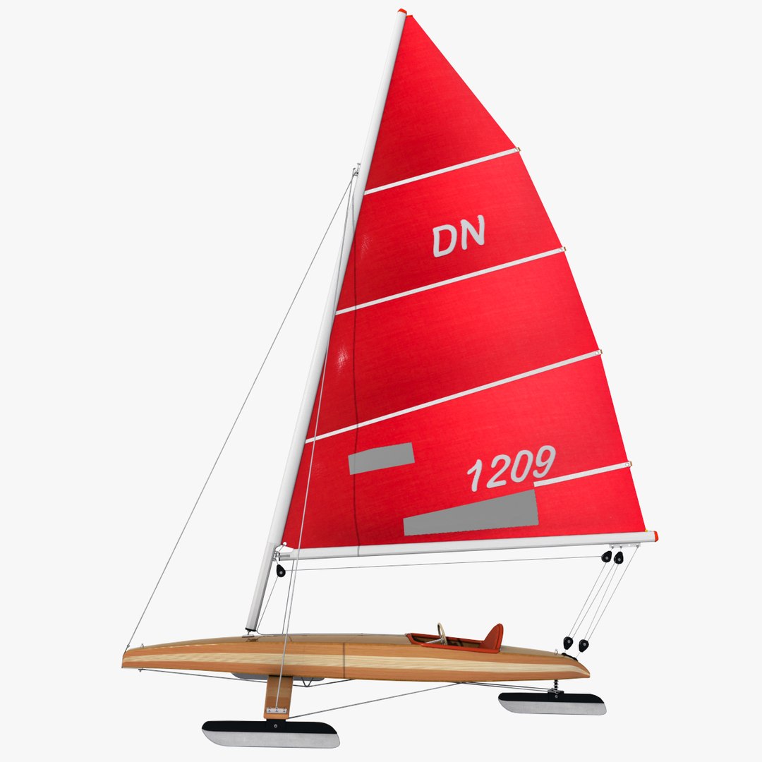 3d Iceboat Boat Sail Model
