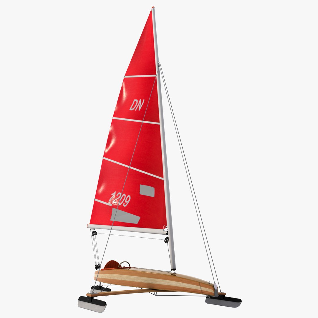 3d Iceboat Boat Sail Model