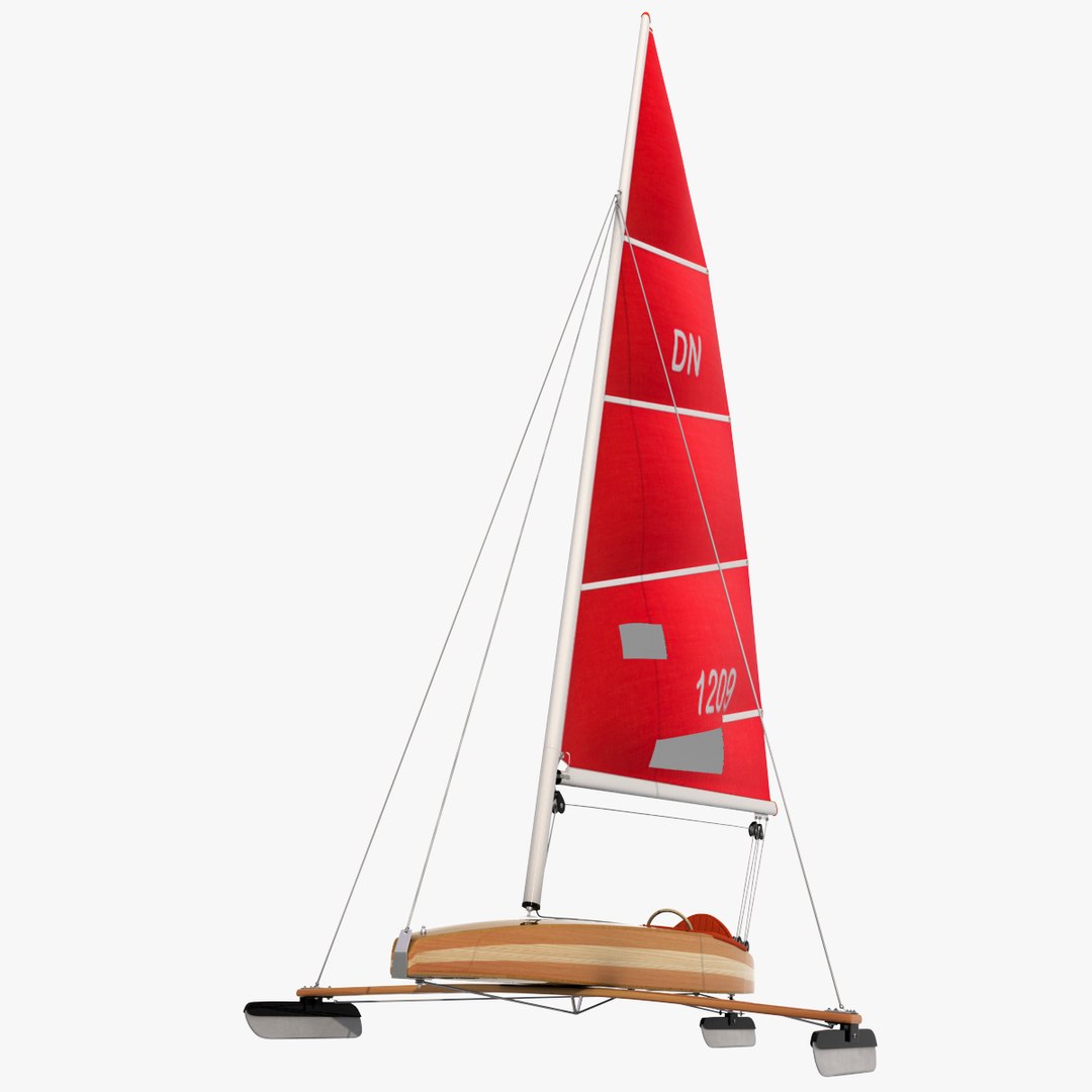 3d Iceboat Boat Sail Model