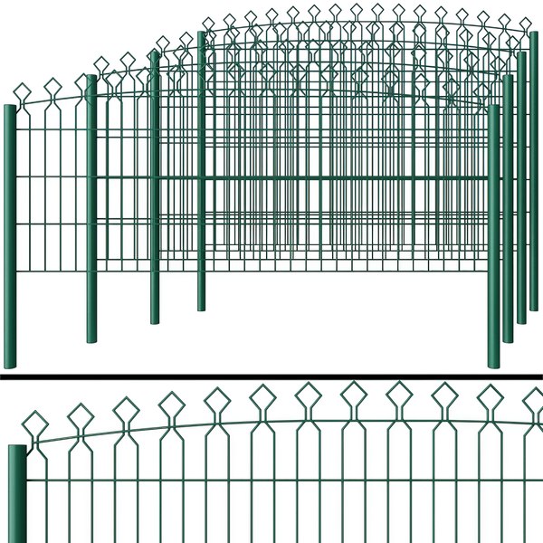 modelo 3d Valla de metal Wicket - TurboSquid 1436947