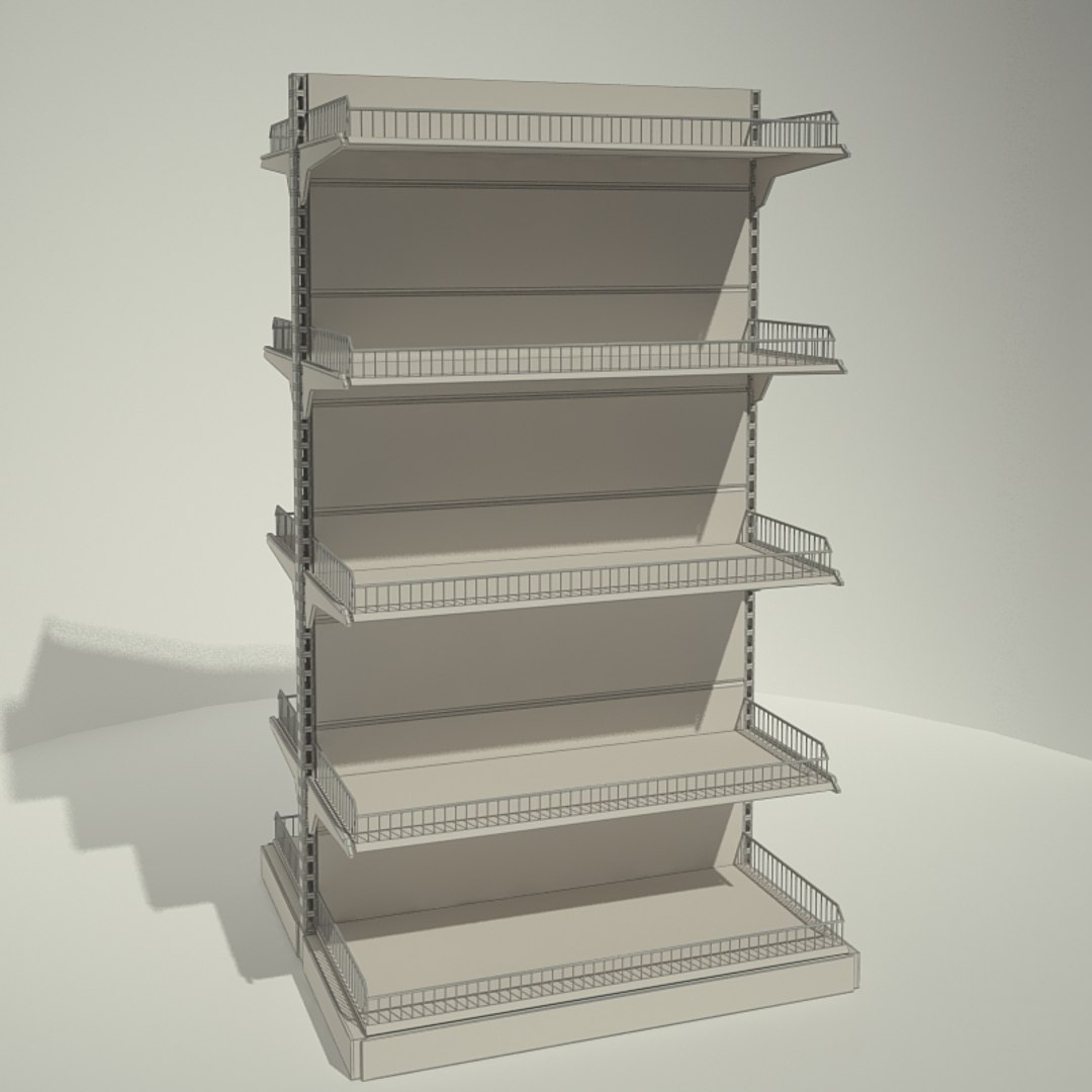 Maya Trading Display Shelf