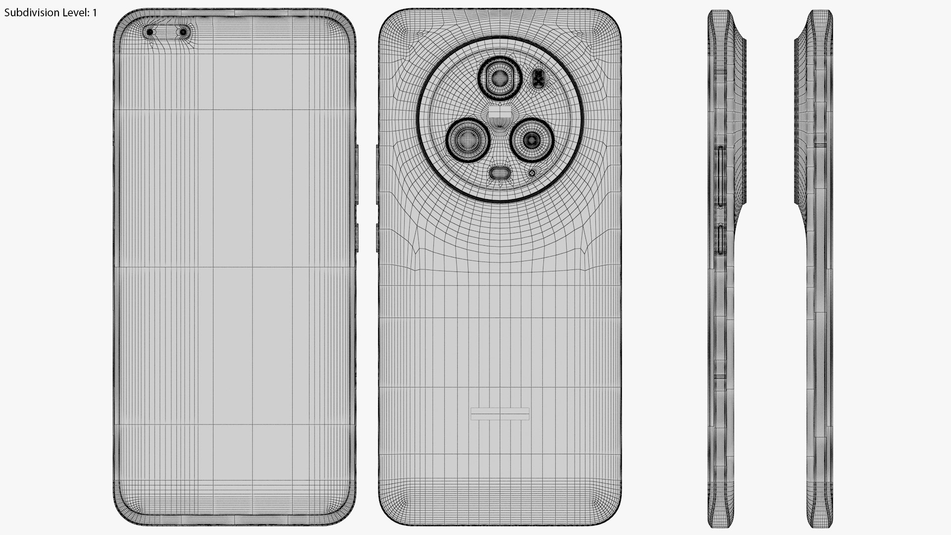 Honor Magic 5 Pro Black 3D Model - TurboSquid 2057134