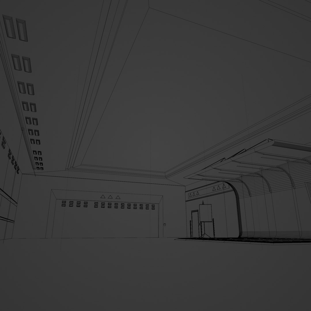 CAR STUDIO Sci-Fi Interior SCENE Futuristic 3D Model - TurboSquid 2030060