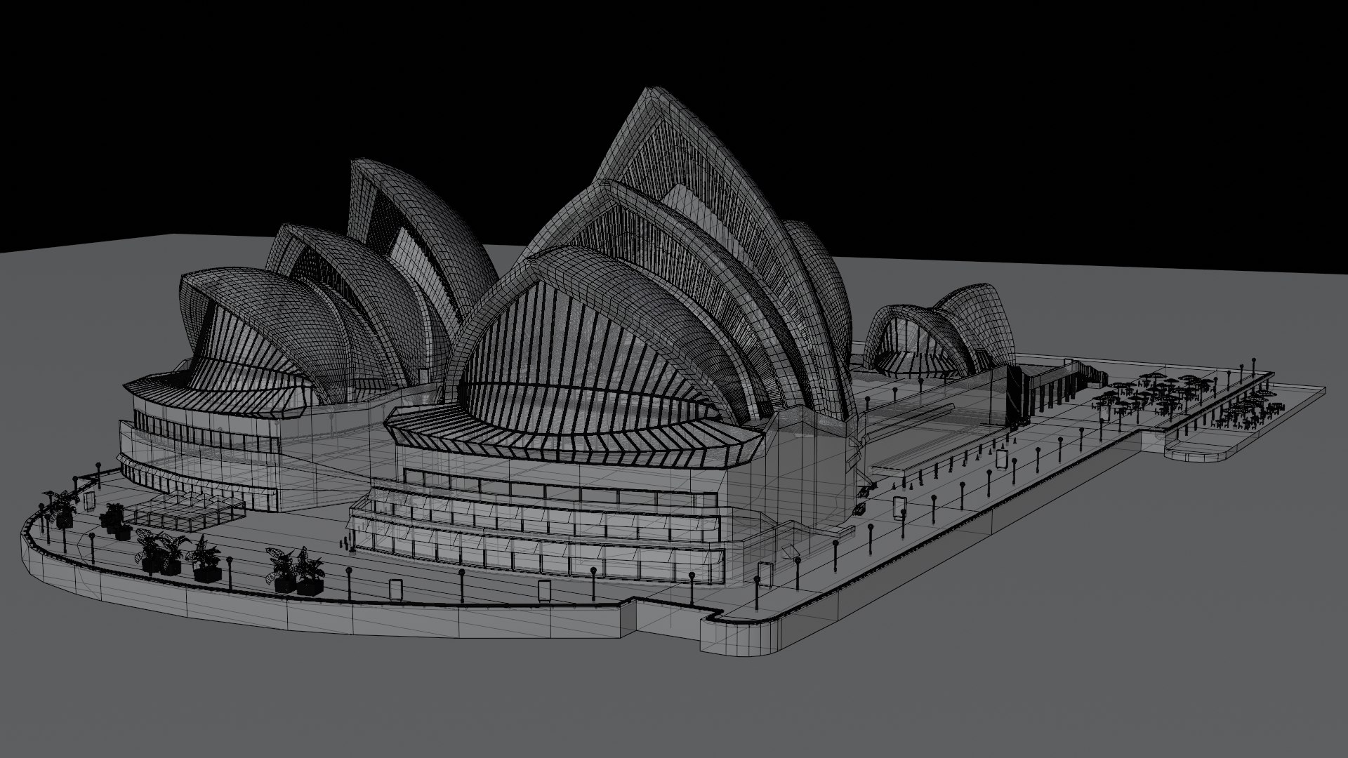 Sydney Opera House Model - TurboSquid 2099384
