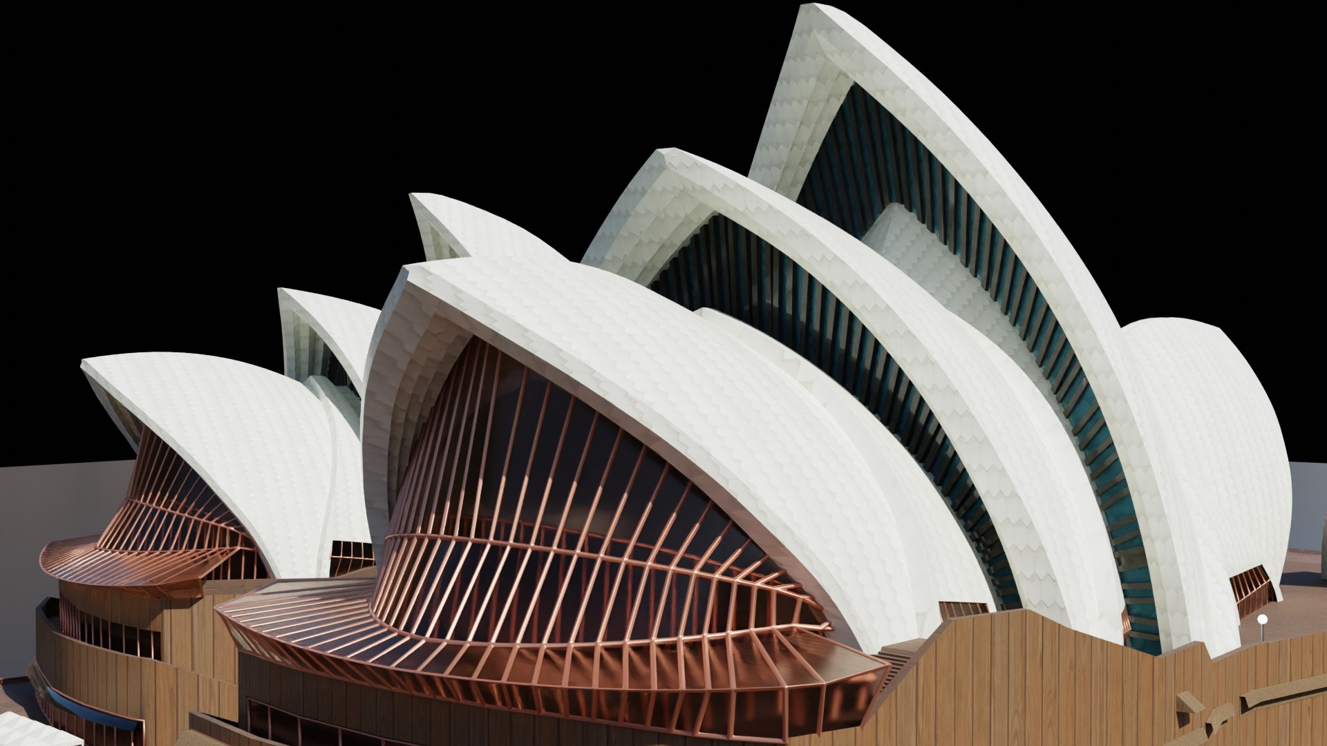 Sydney Opera House Model - TurboSquid 2099384