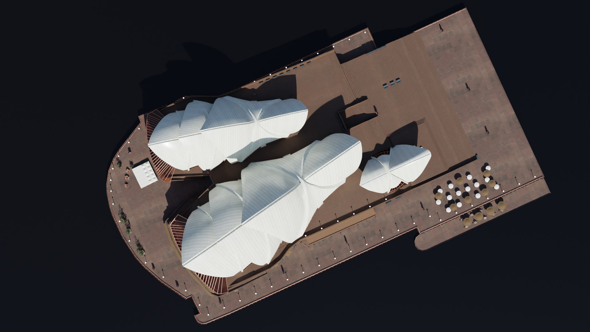 Sydney Opera House Model - TurboSquid 2099384