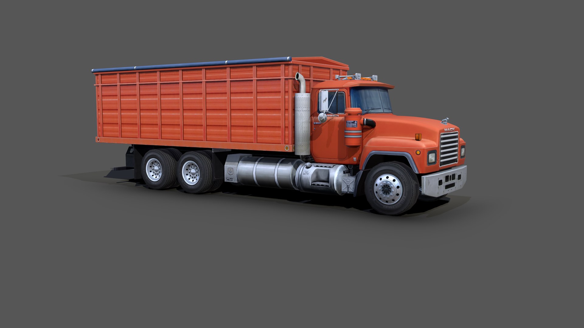 Mack RD688S Grain truck s02 1997 3D - TurboSquid 1862467