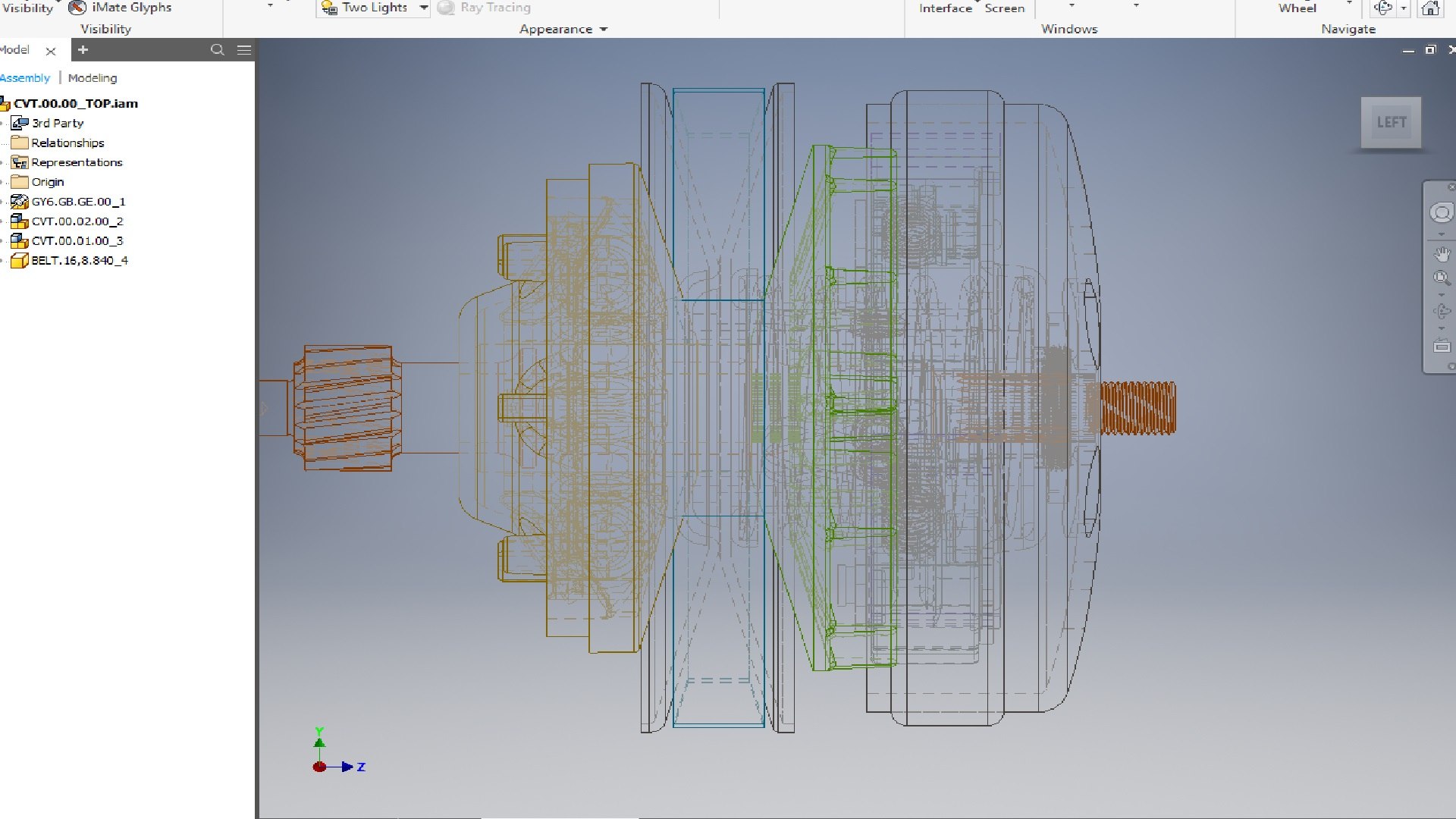 3D Cvt-gy6-150cc-Motorcycle Model - TurboSquid 1807753