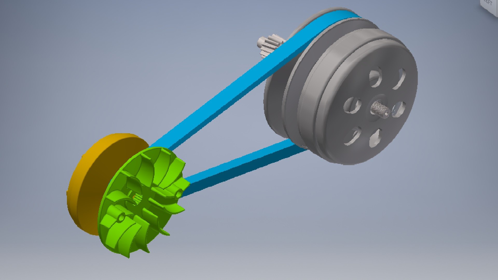 3D Cvt-gy6-150cc-Motorcycle Model - TurboSquid 1807753