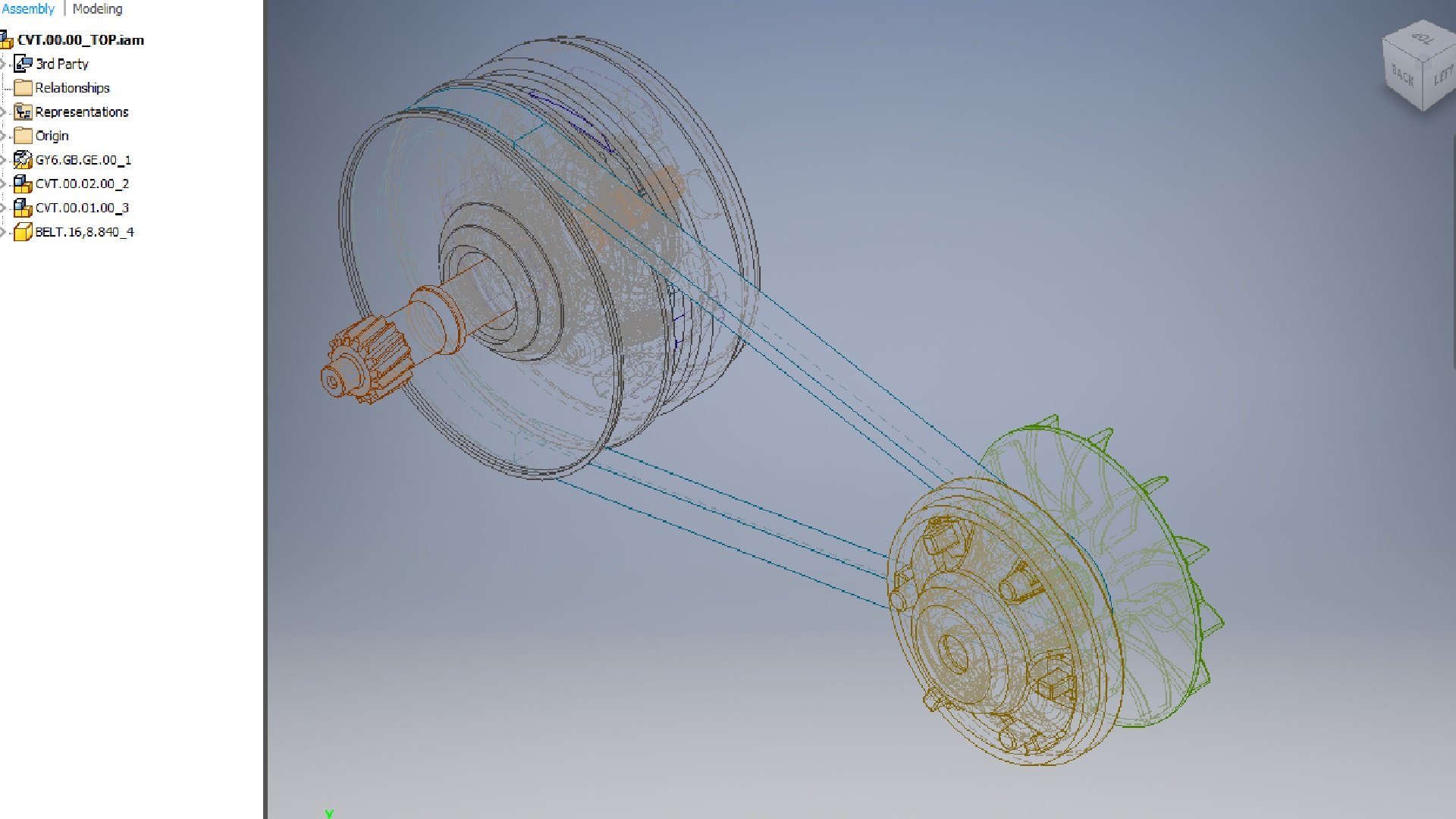 3D Cvt-gy6-150cc-Motorcycle Model - TurboSquid 1807753