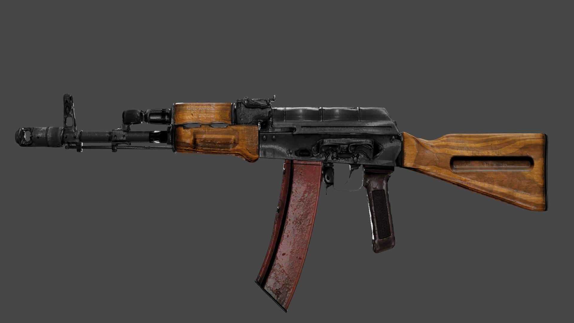 3D Ak-74m Model - TurboSquid 1517643