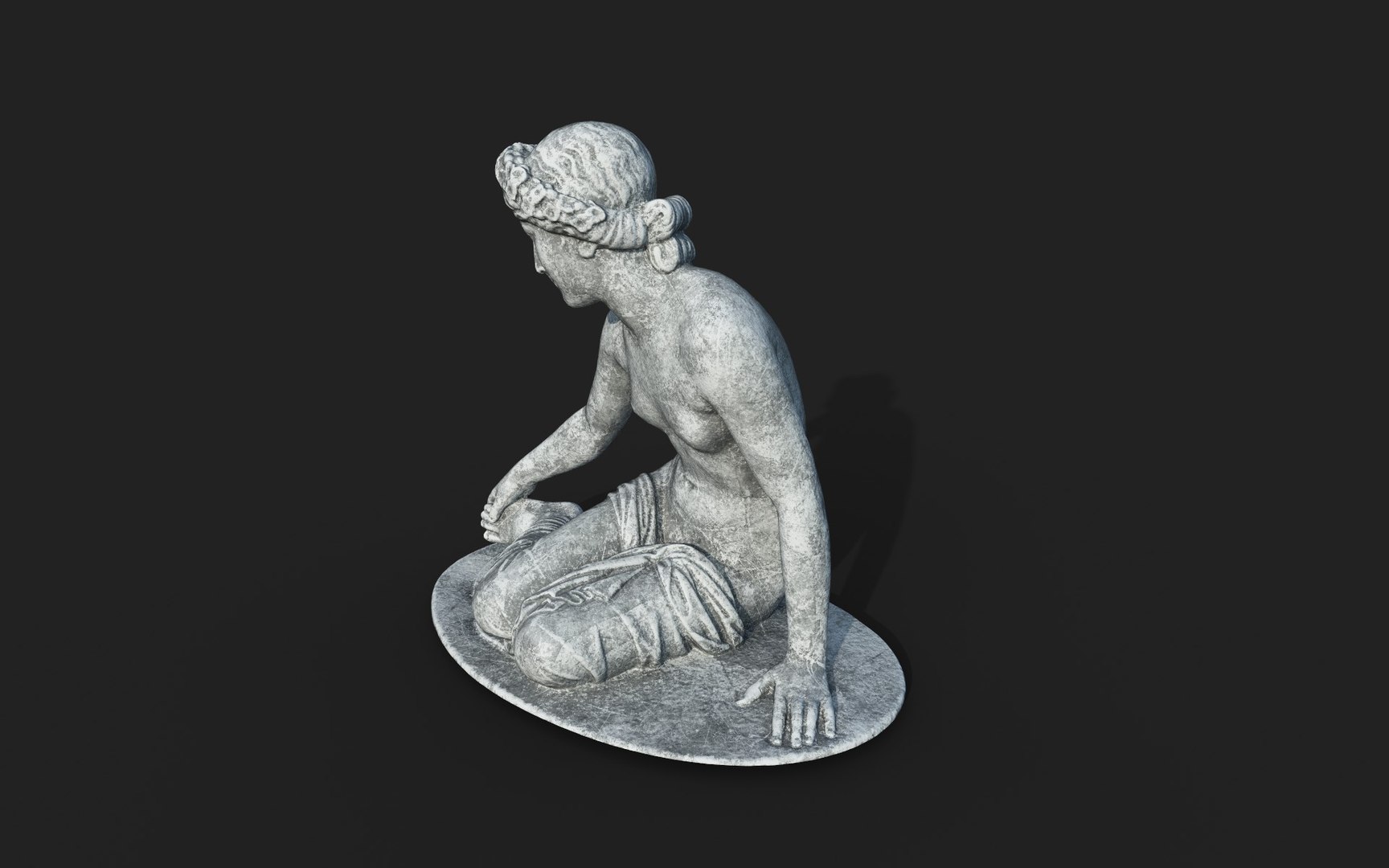 Women Statue Wrap 3D - TurboSquid 1548416