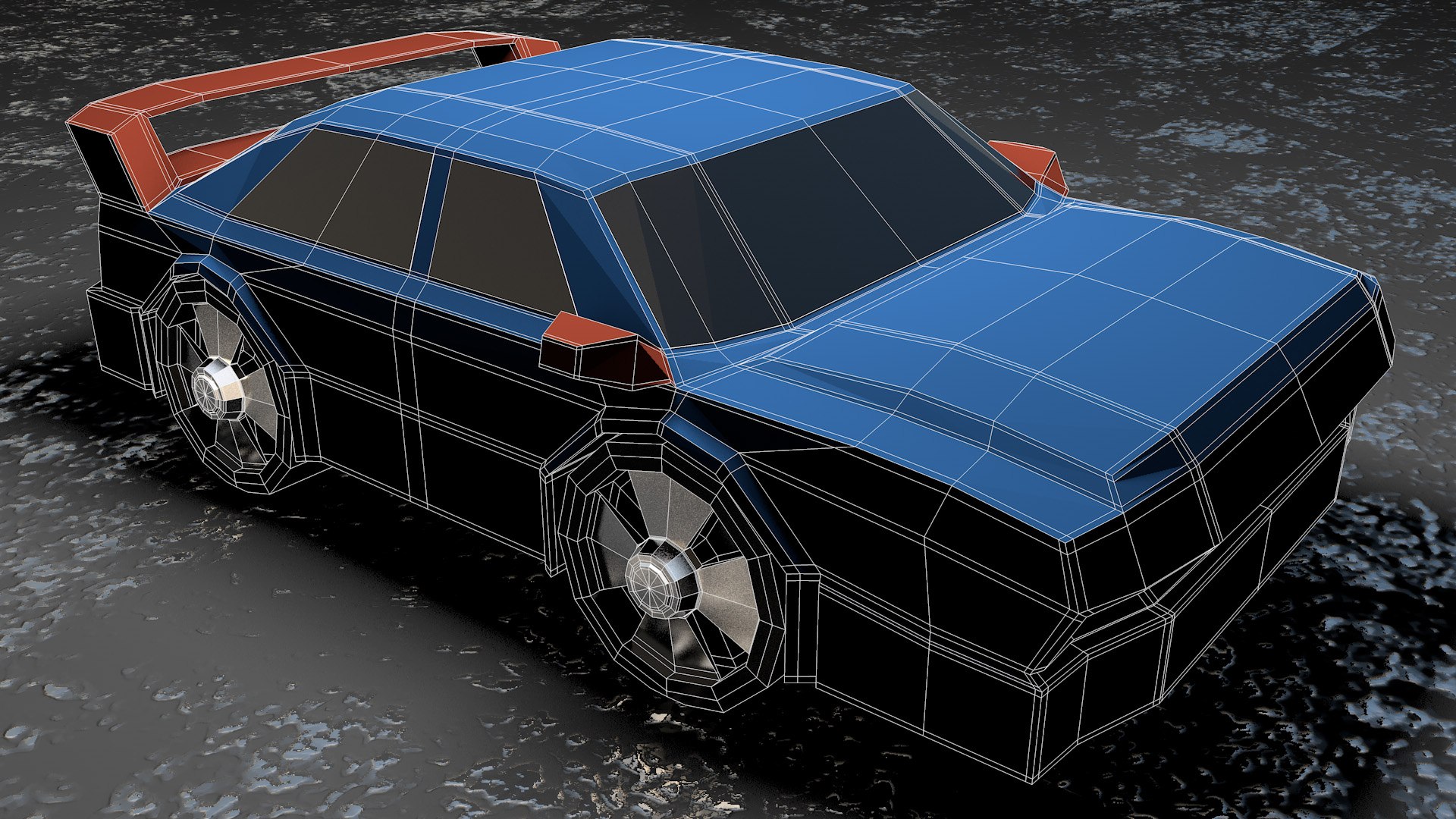 3D Low Poly Car model - TurboSquid 1758306