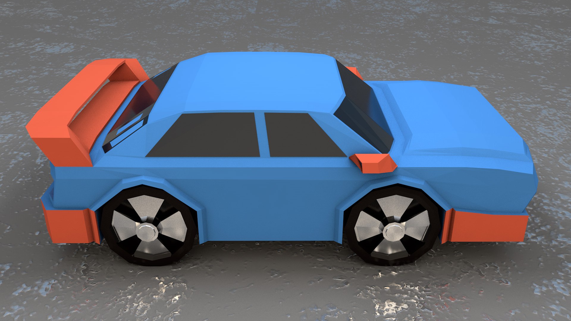3D Low Poly Car model - TurboSquid 1758306