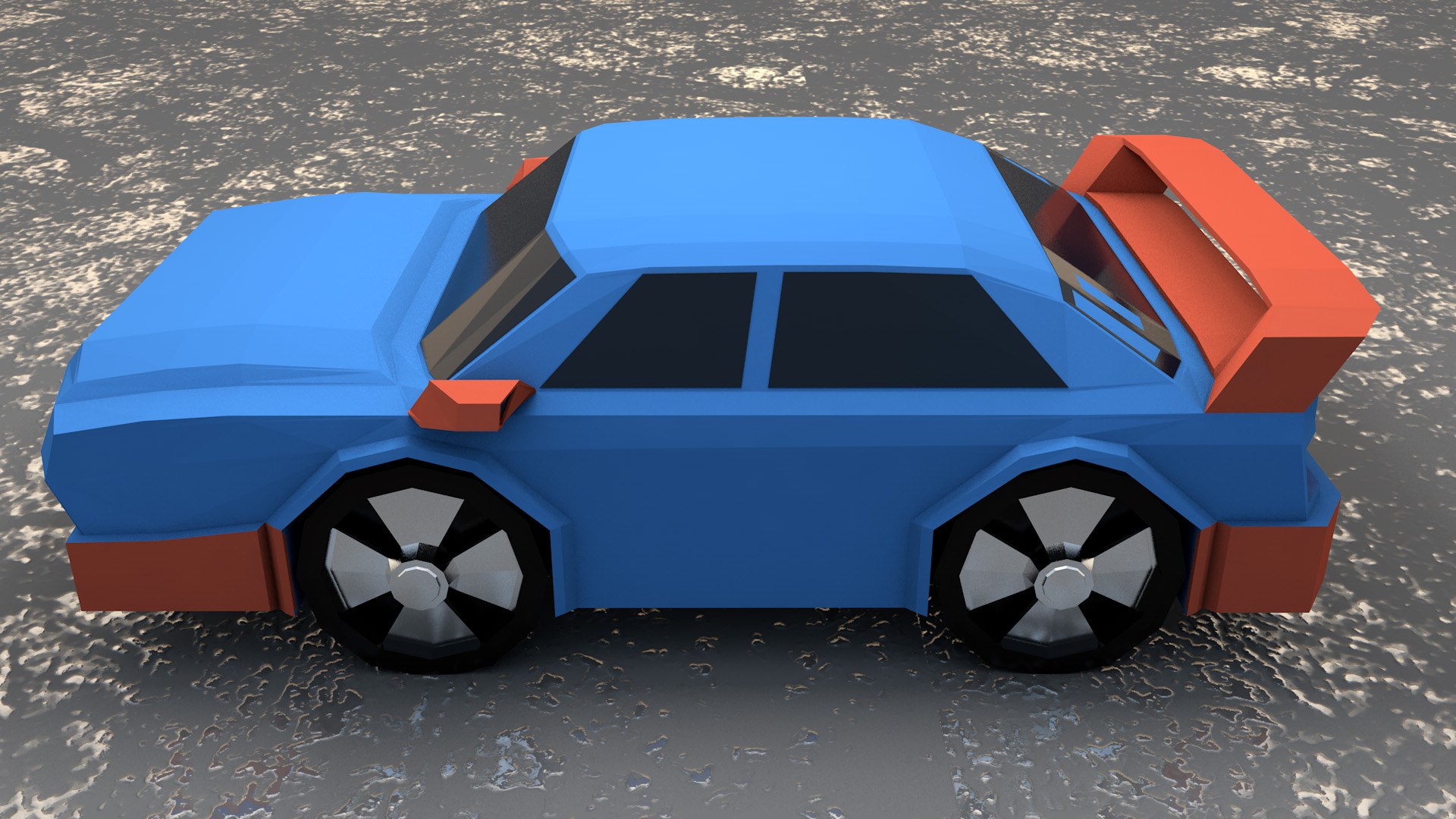 3D Low Poly Car model - TurboSquid 1758306