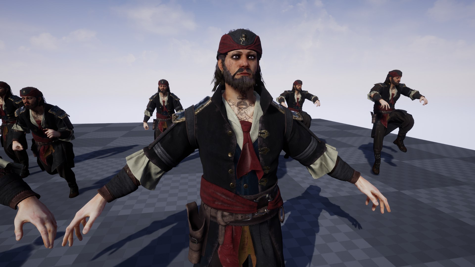 Pirate Captain 3D model - TurboSquid 2090019