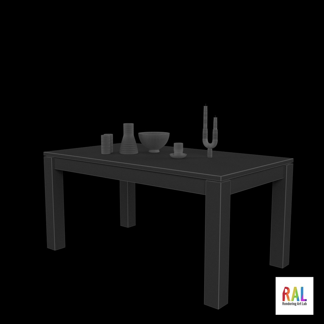 3D Model Table Design - TurboSquid 1162499