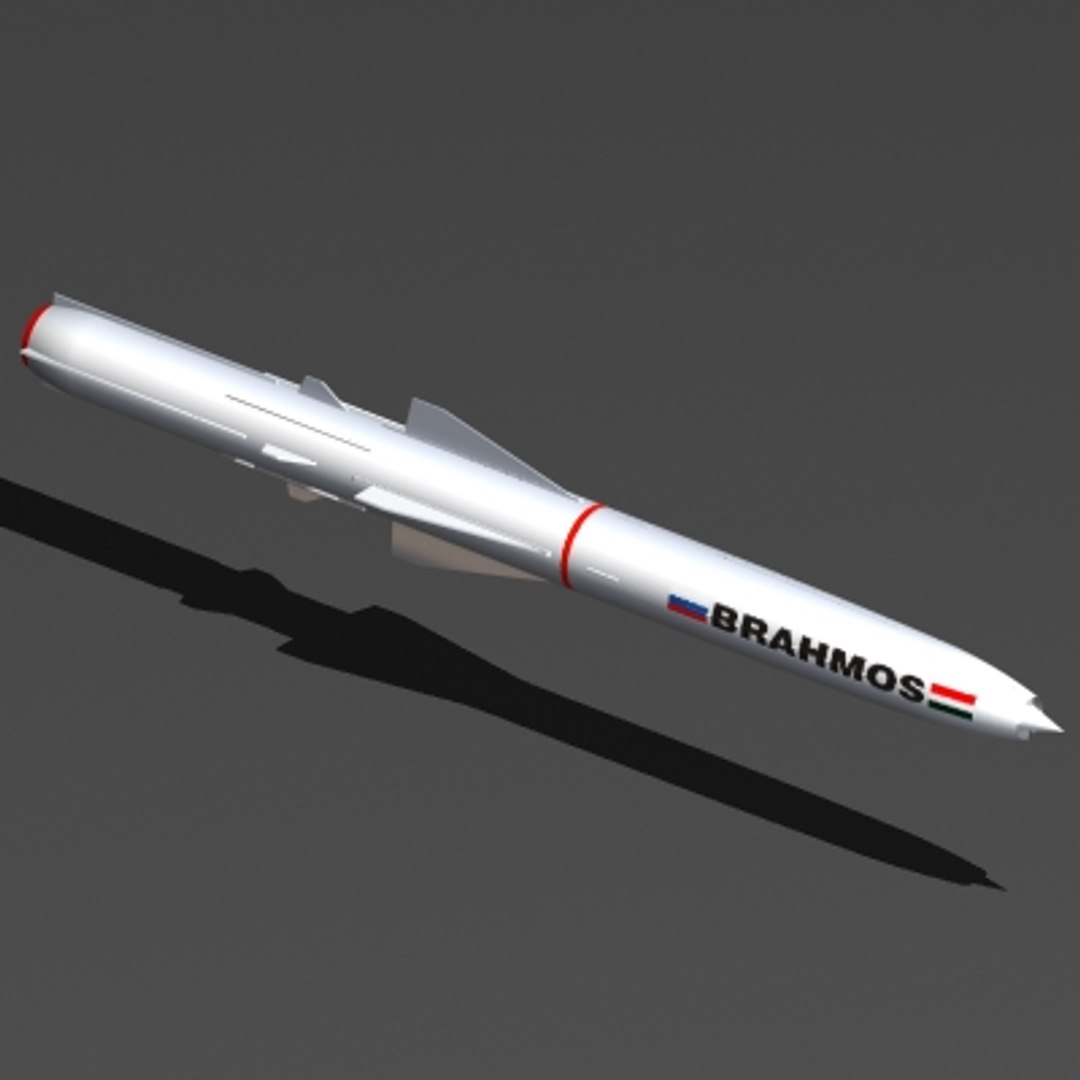 Brahmos Cruise Missile 3d Max