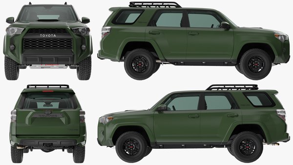 Toyota 4Runner TRD Pro Exército Verde 2021 Modelo 3D - TurboSquid 1747740
