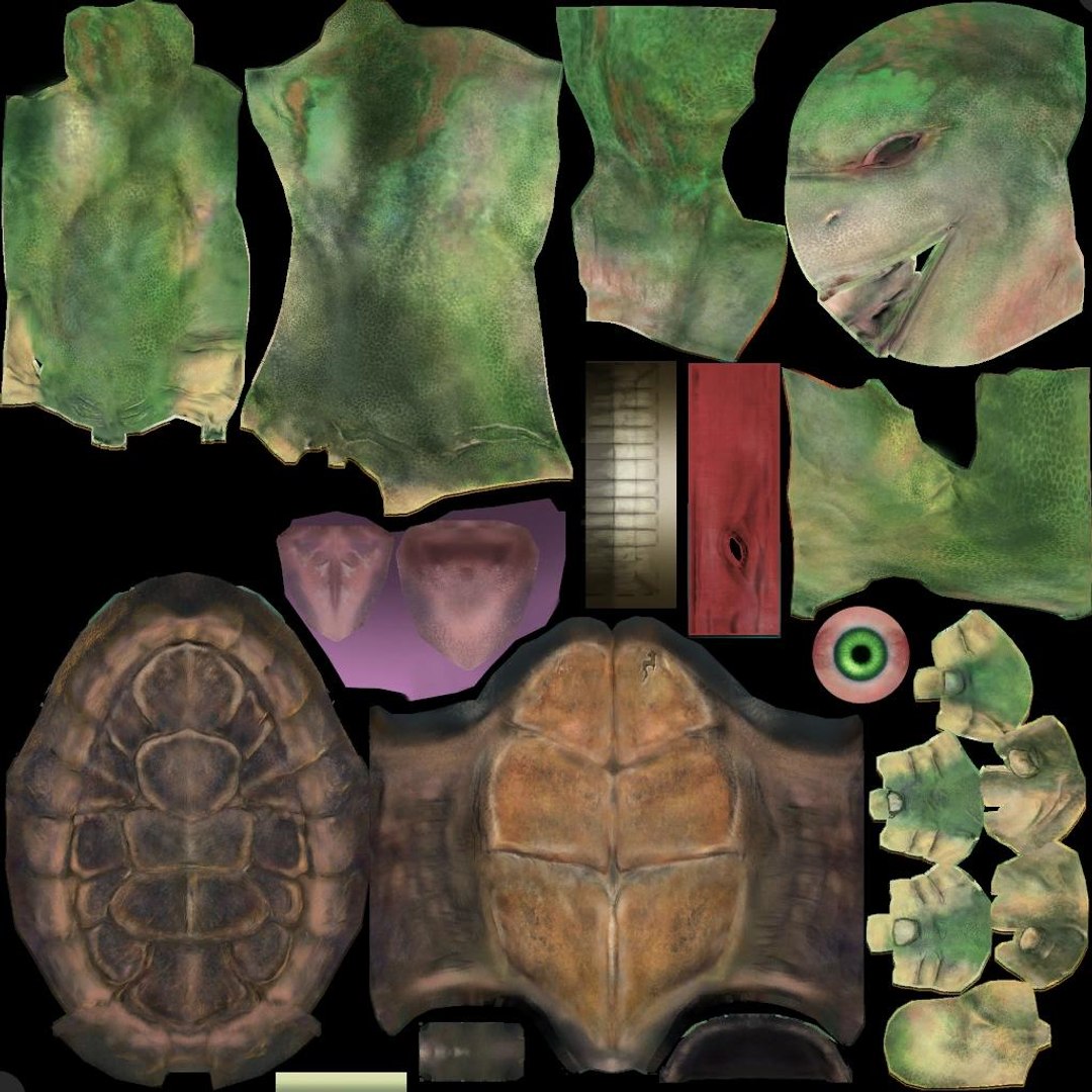 3D TMNT Raphael Model - TurboSquid 2346350