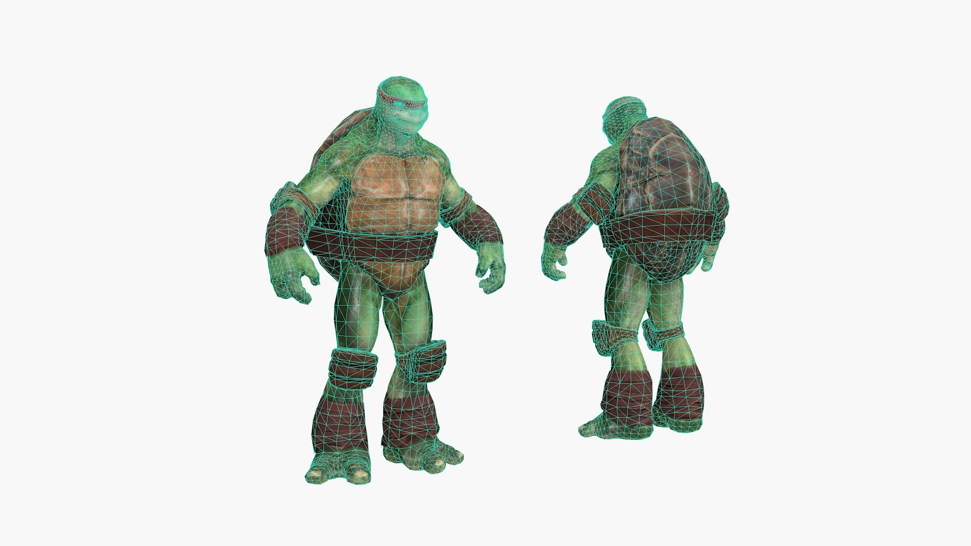 3D TMNT Raphael Model - TurboSquid 2346350
