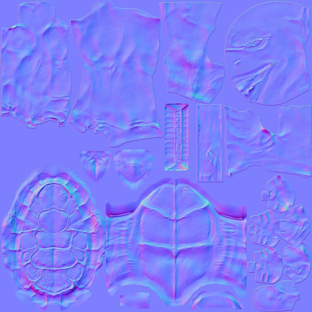 3D TMNT Raphael Model - TurboSquid 2346350