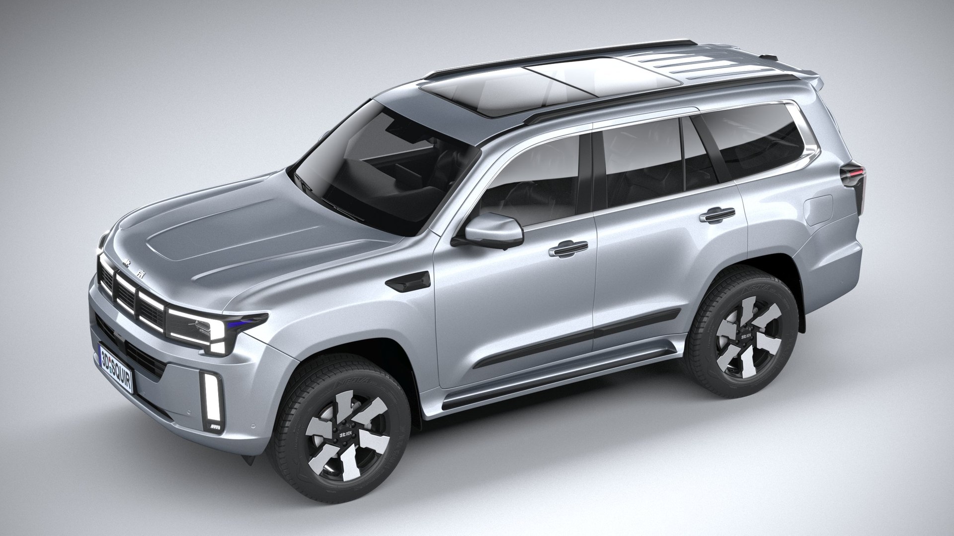 3D Model Baic Beijing BJ60e 2025 - TurboSquid 2334451