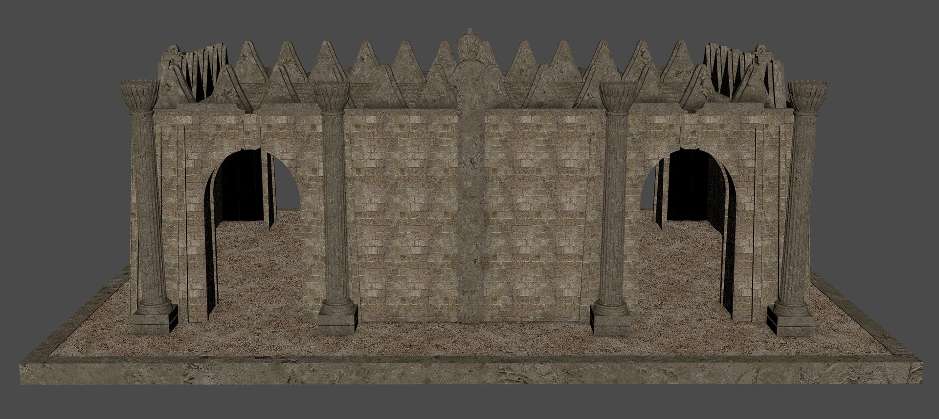 Free Free Ancient Temple 3D Model - TurboSquid 2425772
