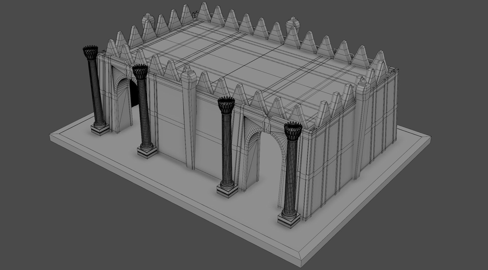 Free Free Ancient Temple 3D Model - TurboSquid 2425772