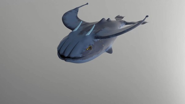 modelo 3d Ballena resplandeciente - Monstruo marino - TurboSquid 1814035