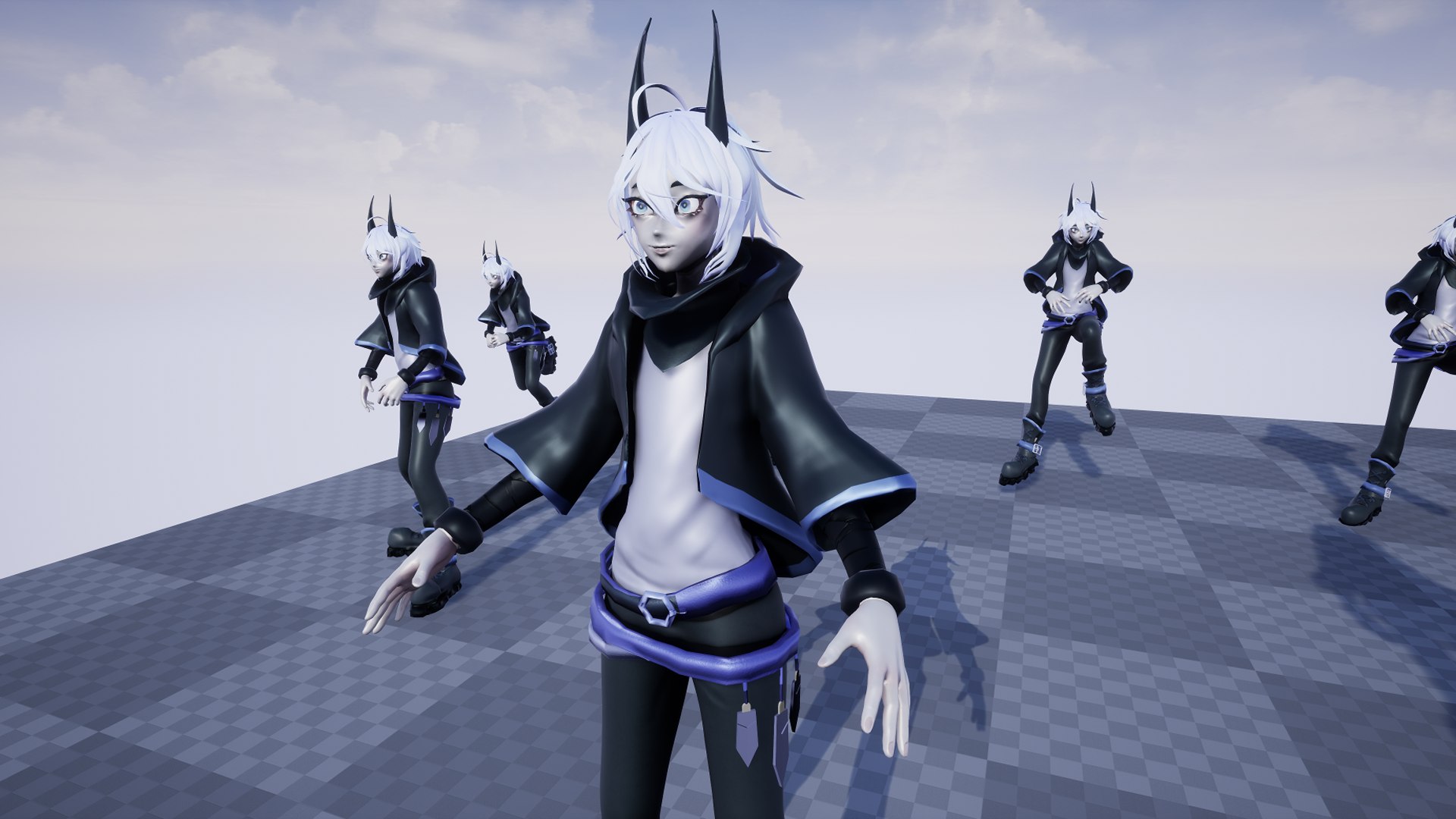 Rio Fantasy Boy - Game Ready 3D Model - UE4 Low-poly 3D Model Model ...