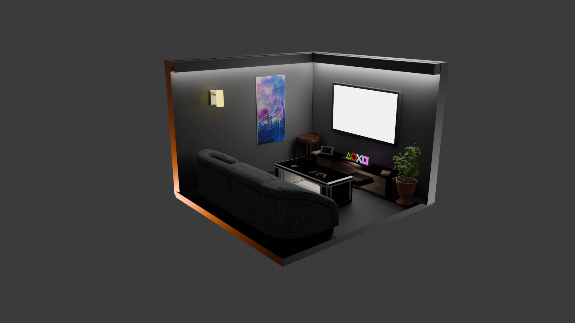 3D An Small Room Model - TurboSquid 2332765