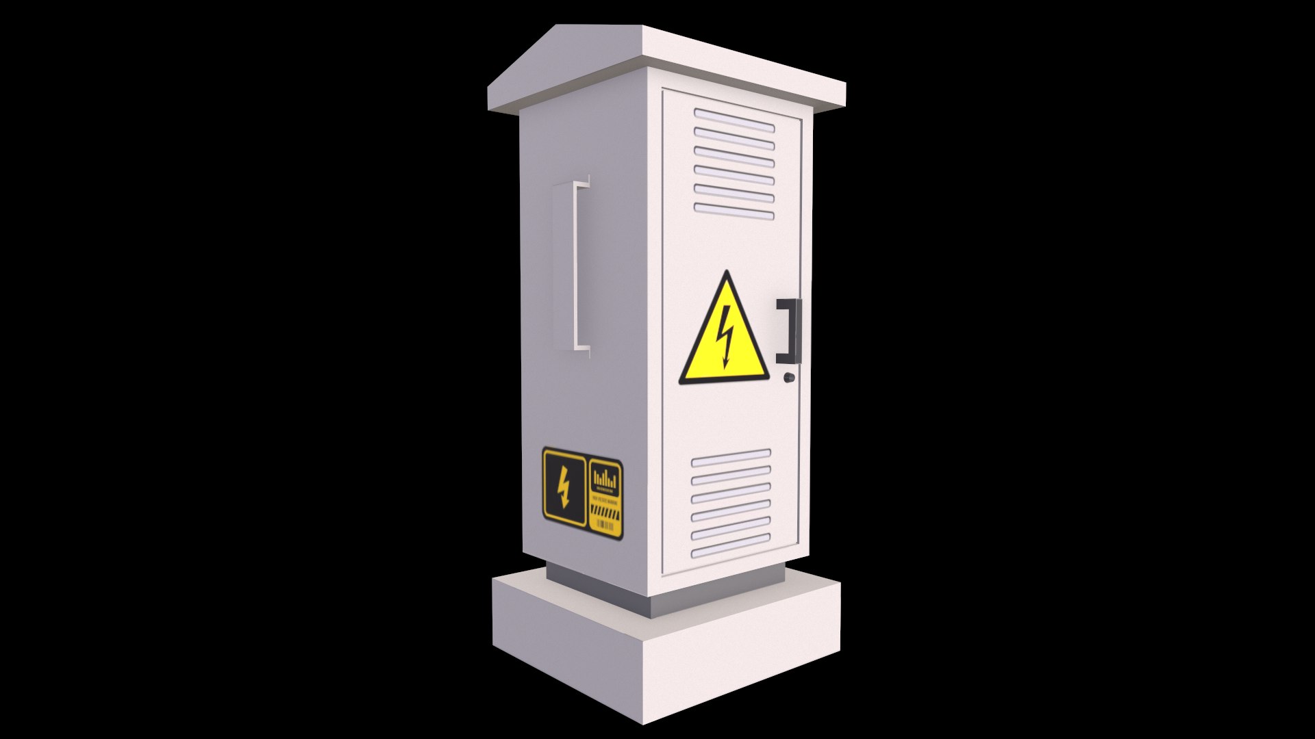 Electrical Box Game Ready Low Poly PBR 3D Model 3D Model - TurboSquid ...