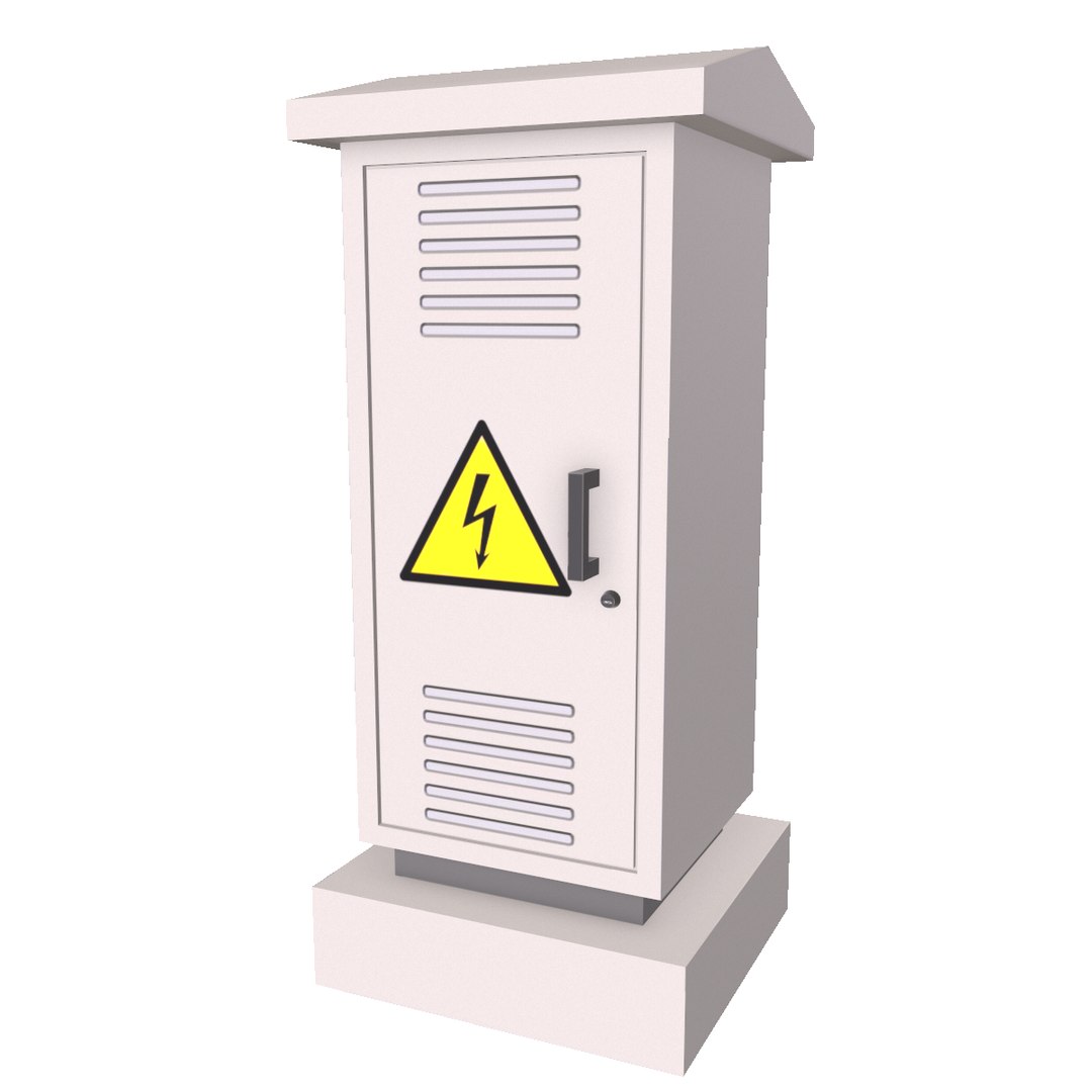 Electrical Box Game Ready Low Poly PBR 3D Model 3D Model - TurboSquid ...