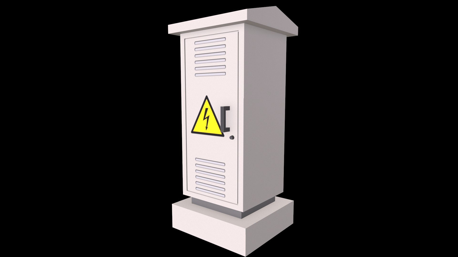 Electrical Box Game Ready Low Poly PBR 3D Model 3D Model - TurboSquid ...