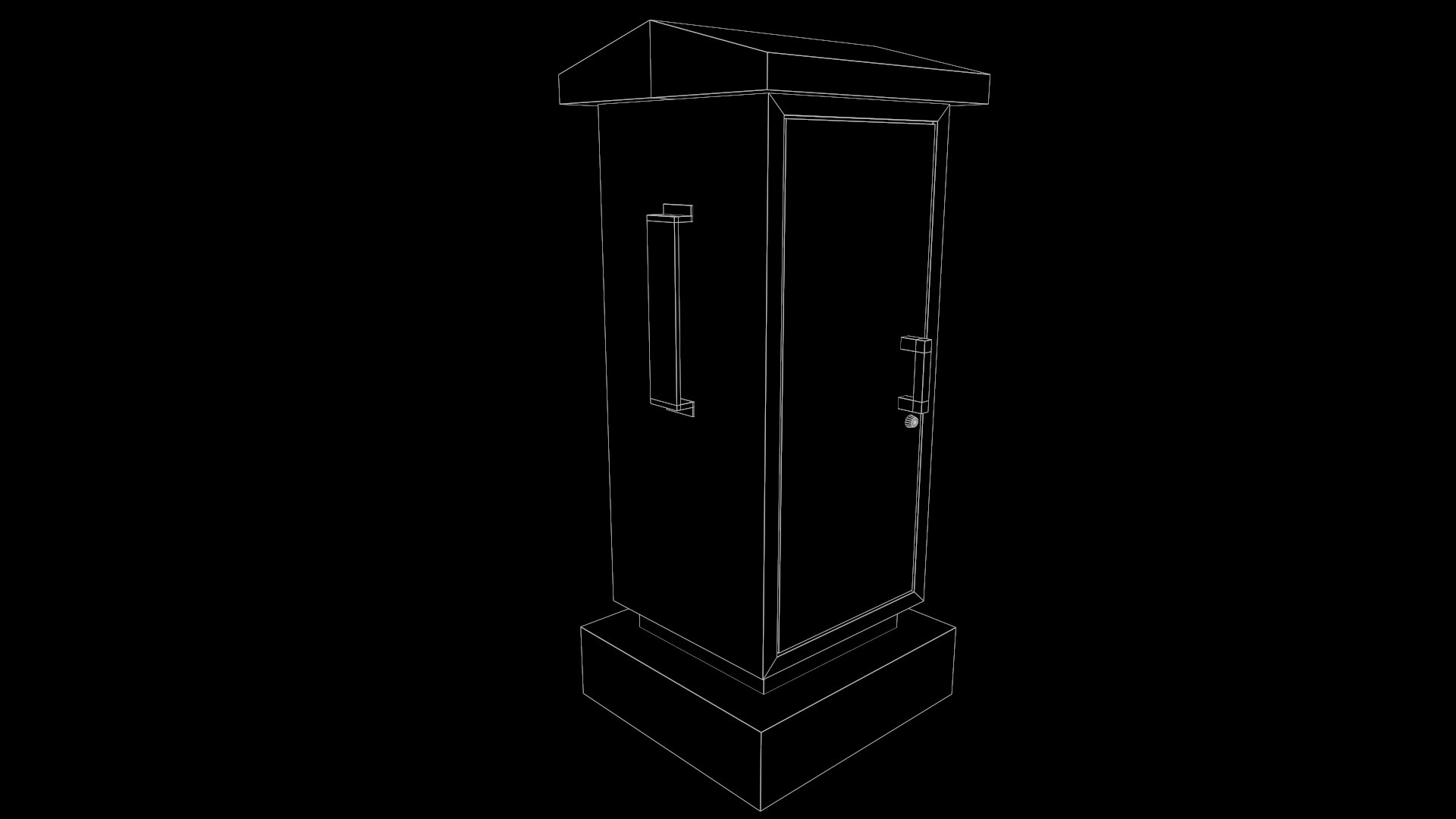 Electrical Box Game Ready Low Poly PBR 3D Model 3D Model - TurboSquid ...
