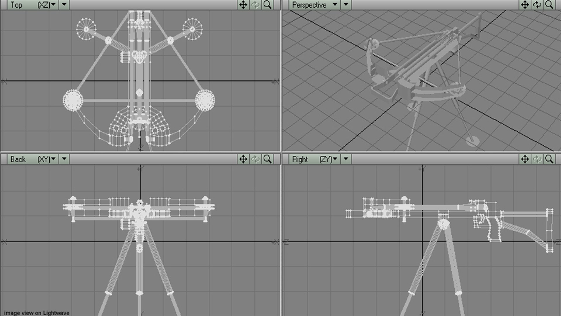 Bow Crossbow Multiple 3ds