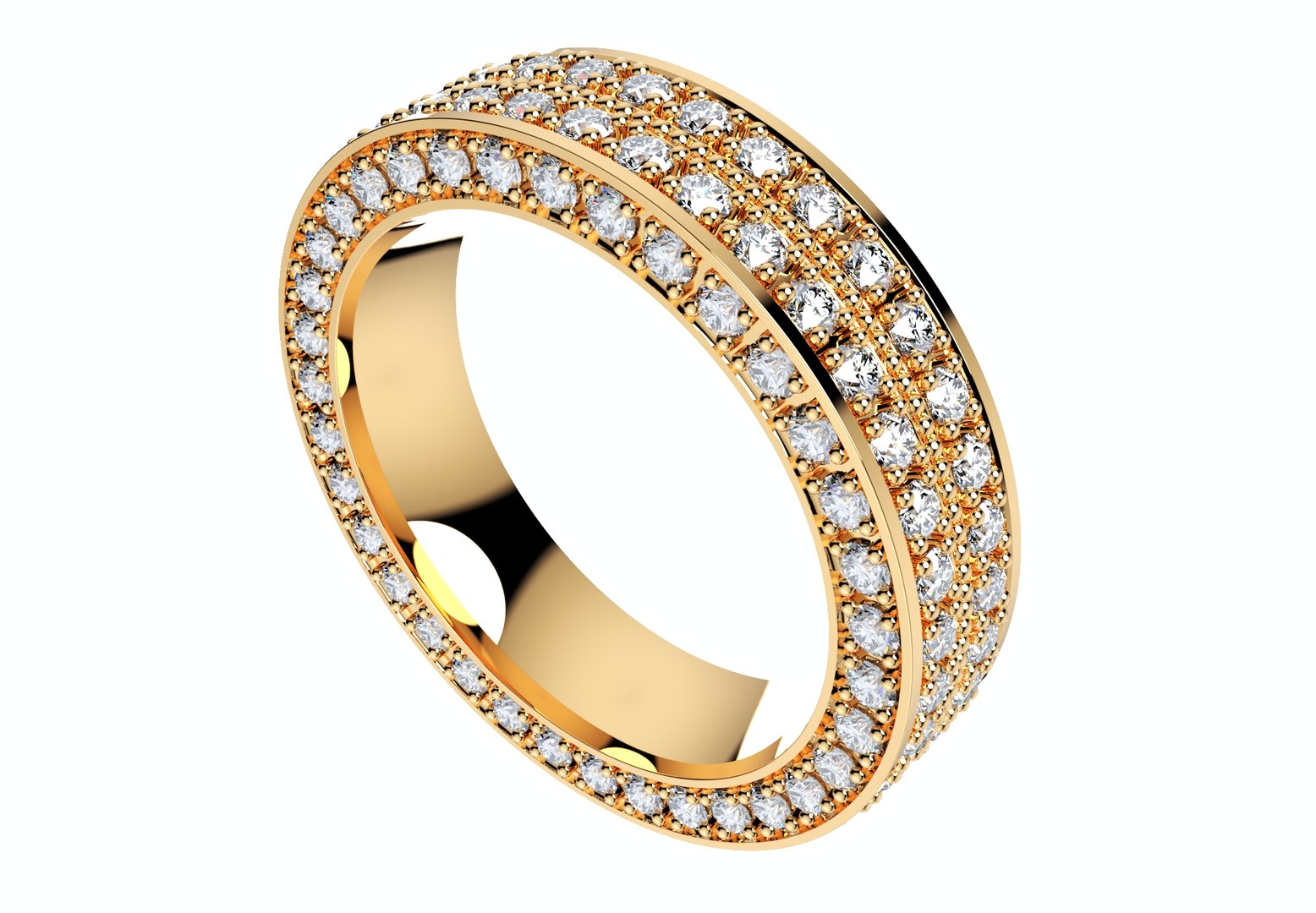 Wedding Set Ring Women Men Ring CAD Design-PSJM001V13 model ...